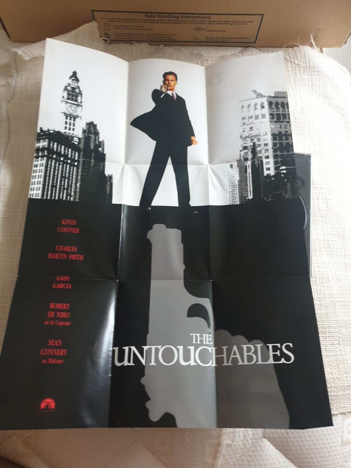 the untouchables dvd Plus Insert Poster | eBay Australia