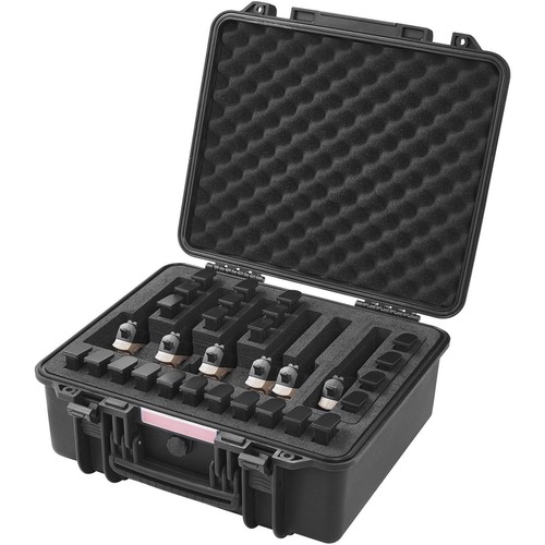 Hard Case w/Pre-cut PU Foam Waterproof Hard Gun Case for 1 Pistol ...
