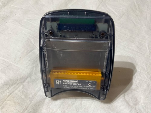 Nintendo 64 N64 Authentic Transfer Pak Pack NUS-019 Gameboy Pokemon ...