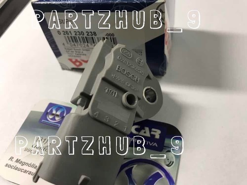 Genuine OE BOSCH Fuel Rail Pressure Sensor for Volvo S60 S80 V70 XC70 ...