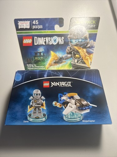 LEGO Dimensions Fun Pack - Ninjago (Zane and NinjaCopter) Brand New ...
