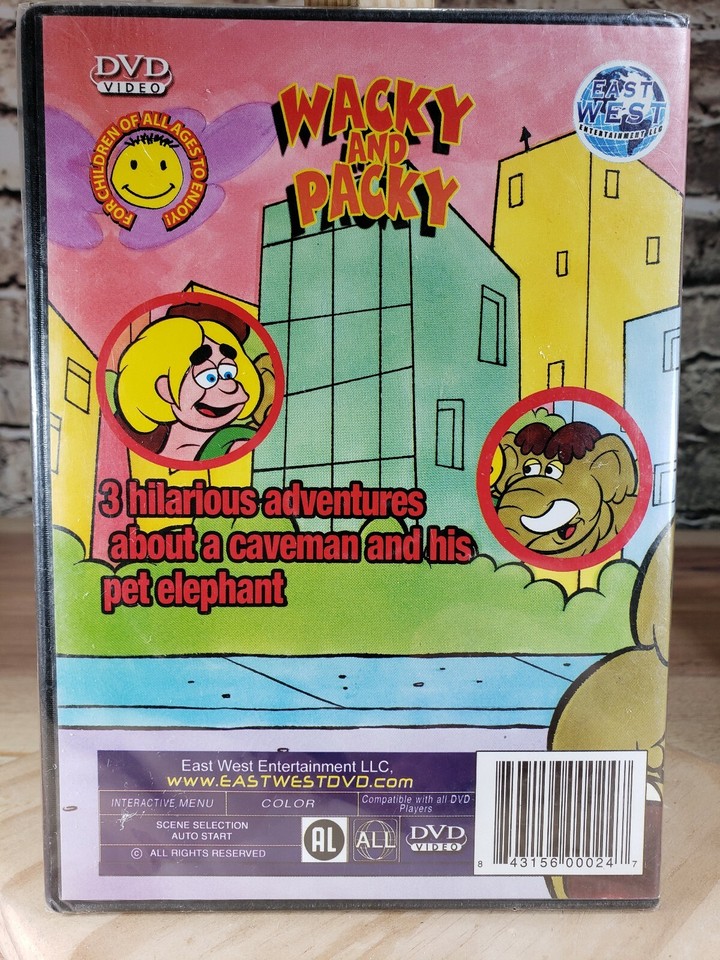 Wacky and Packy DVD (thin case) sealed | eBay