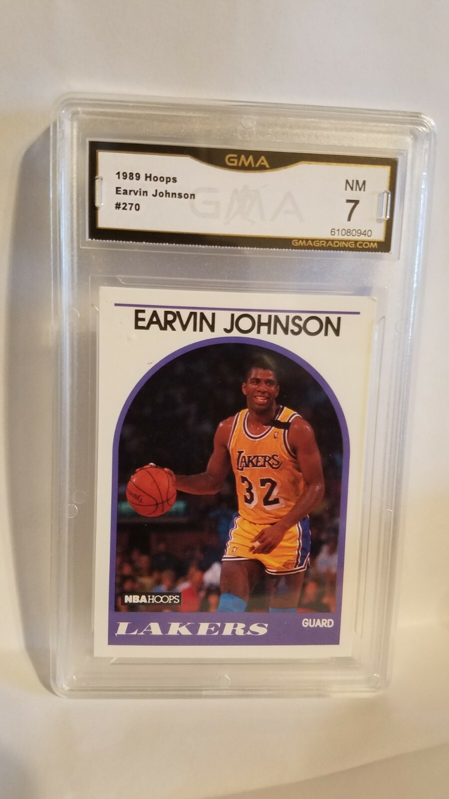1989 Hoops Earvin Johnson PSA 7 Basketball Card | eBay