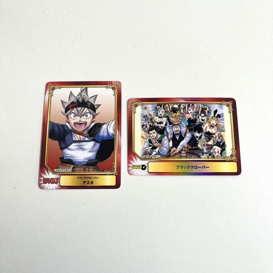 Animate Scf Card Black Clover | eBay