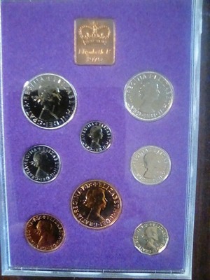 1970 Coinage of Great Britain & Northern Ireland Proof Set- Beautiful ...