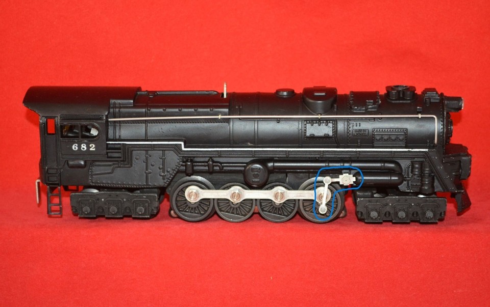 ORIGINAL LIONEL 682 STEAM TURBINE LINKAGE UNIT - POSTWAR - NO RESERVE ...