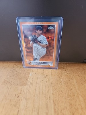 2022 Topps Chrome Sapphire Edition - Gerrit Cole #35 Orange /25 | eBay