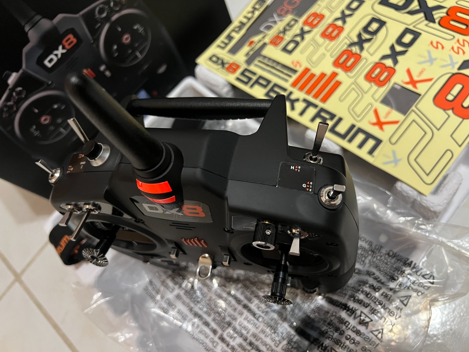 Spektrum DX8 G2 8 Channel Transmitter Mode 2 lightly used | eBay