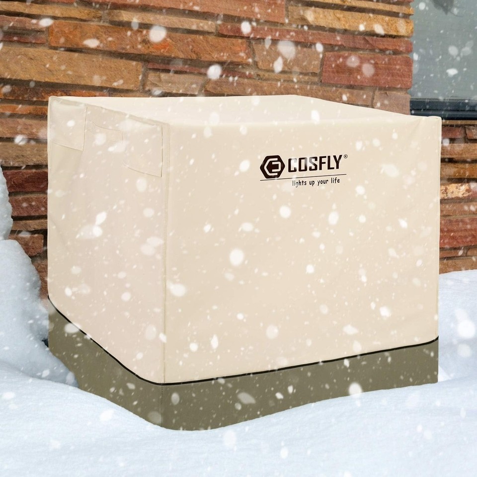 Air Conditioner Cover Outdoor Water Resistant Polyester Fits 36x36x39 ...