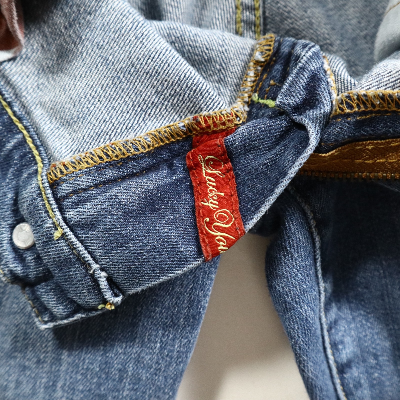 LUCKY BRAND by GENE MONTESANO women’s denim blue jeans, s2 x 26, medium ...