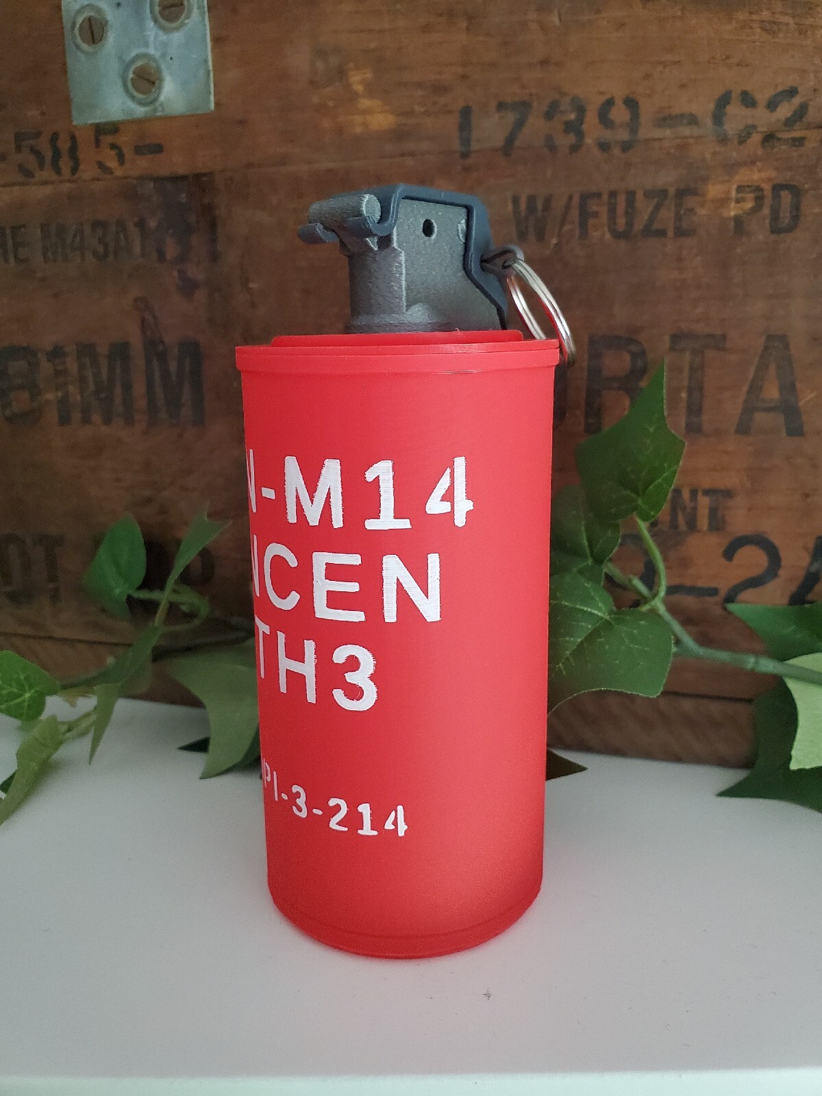 DUMMY AN-M14 TH3 INCEN Incendiary Grenade - Accurate Size Plastic ...