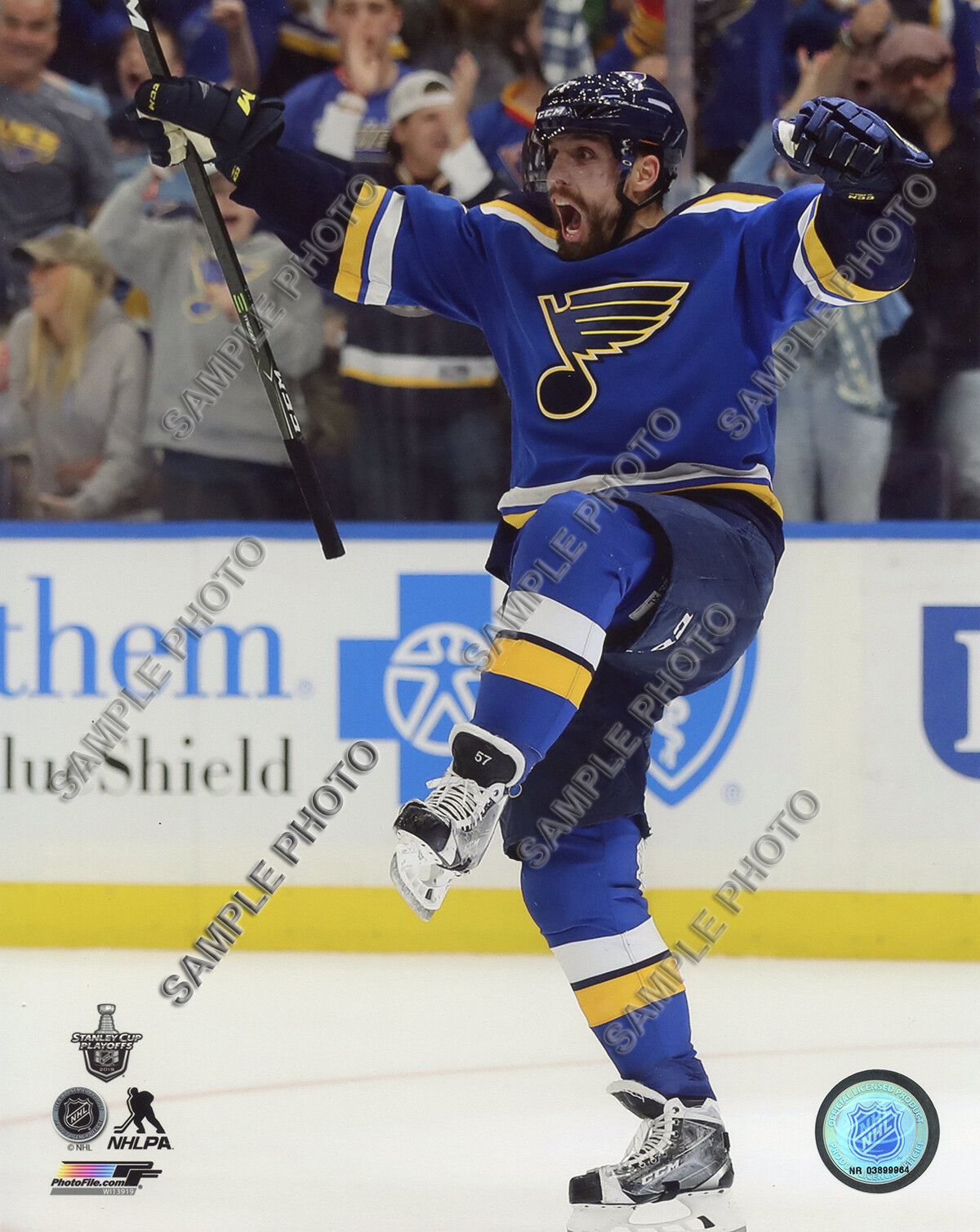 David Perron 2018-19 St. Louis Blues Stanley Cup Playoffs 8x10 Photo | eBay