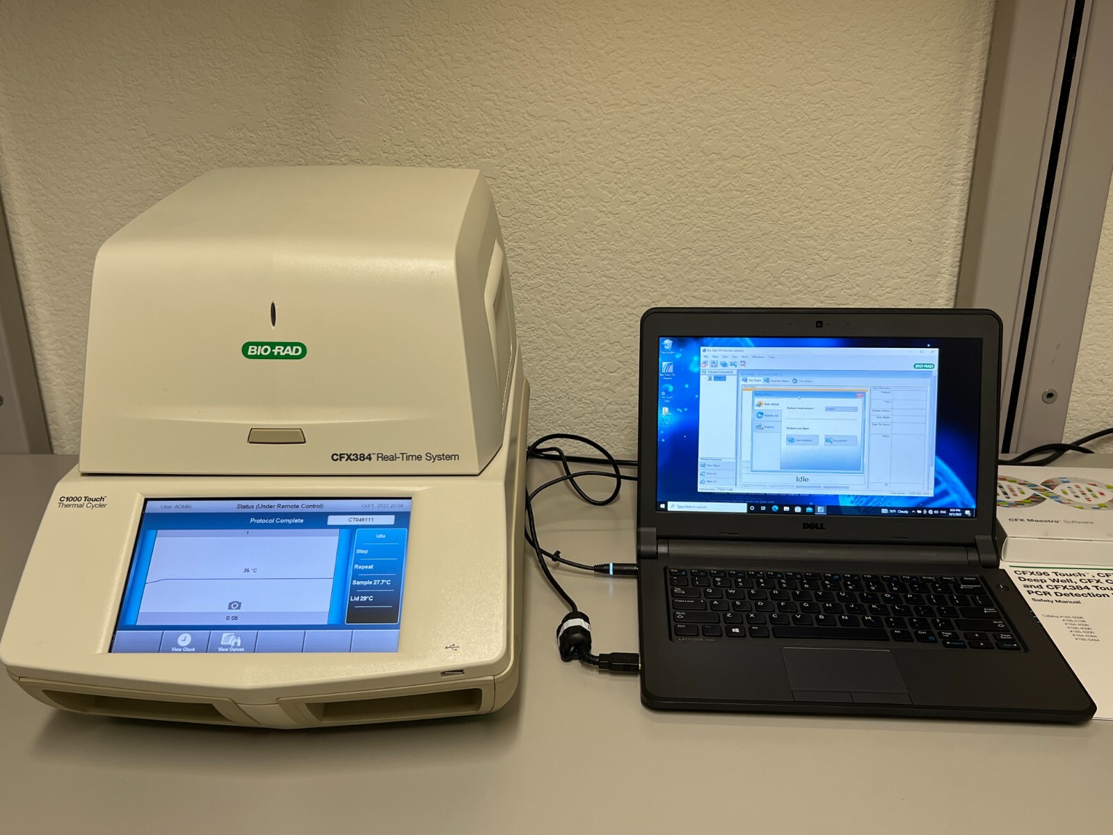 Bio-Rad qPCR CFX384 Real-Time 384-well qPCR Detection System with ...