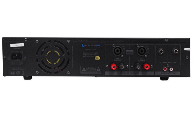 Technical Pro PX3000 3000W 2 Channel DJ Power Amplifier for sale online ...
