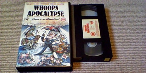 WHOOPS APOCALYPSE VIRGIN PREMIERE UK PAL VHS VIDEO 1986 Loretta Swit ...