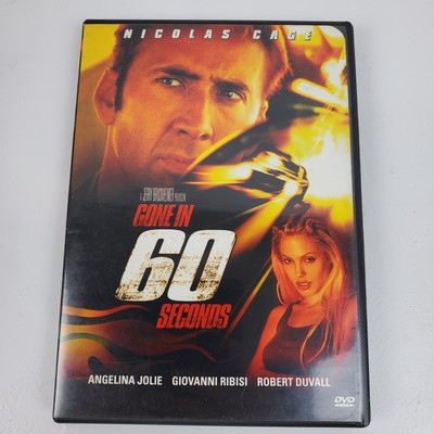 Gone in 60 Seconds (DVD, 2000) Nicolas Cage Angelina Jolie 717951008572 ...