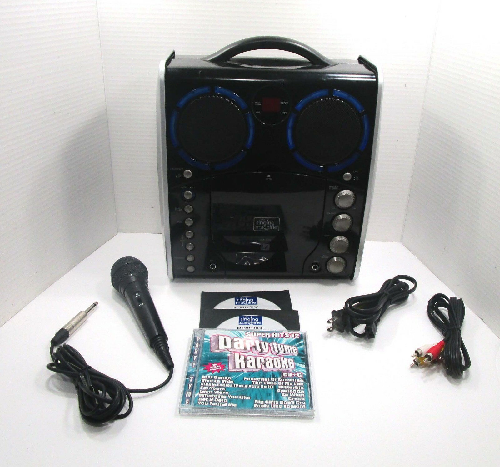 SINGING MACHINE SML-383 POrtable CDG Player Karaoke Machine | eBay