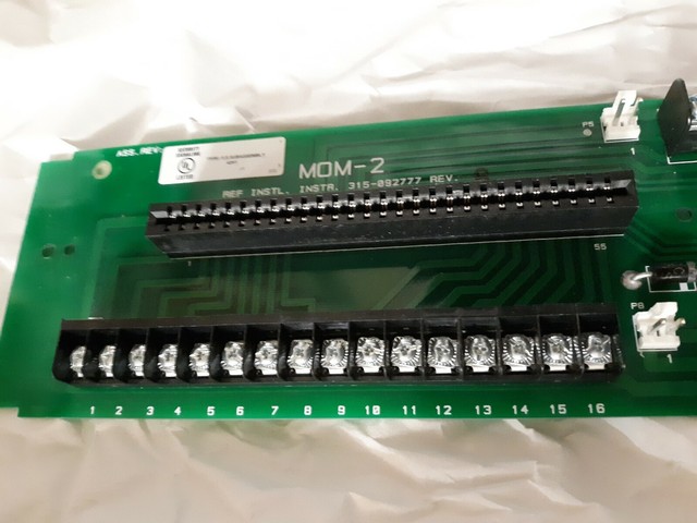 Siemens Mom-2 Card Cage Module for MXL System 2 Slots 500-892766 Fire ...