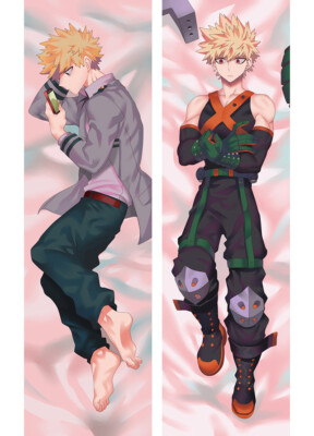 150CM New Bakugou Katsuki Anime Hugging Body Pillow Cover Case | eBay
