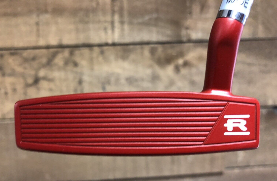 DEMO RH Mens Rife Golf RED Roll Groove RG7 Mallet Putter 32 Inches 5294 ...