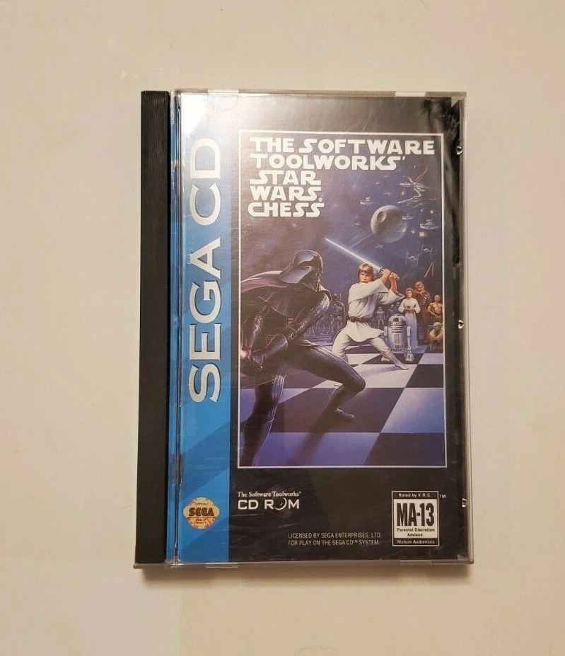 purchase cheap 14k The Software Toolworks Star Wars Chess Sega CD CIB ...