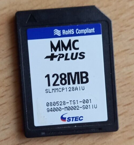 Siemens Speicherkarte 6AV66711CB000AX2, STEC, MMC Plus, 128 MB, ES:01 ...