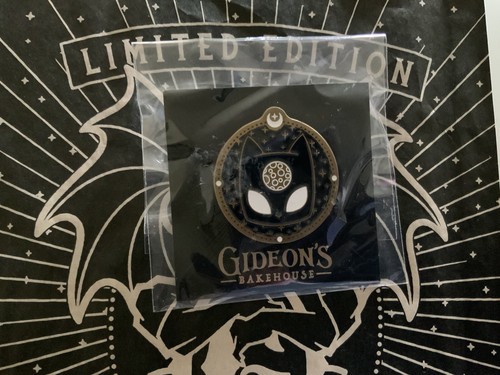 Gideons Bakehouse Spookhouse Oct 2023 Black Cat Pin Limited Edition ...
