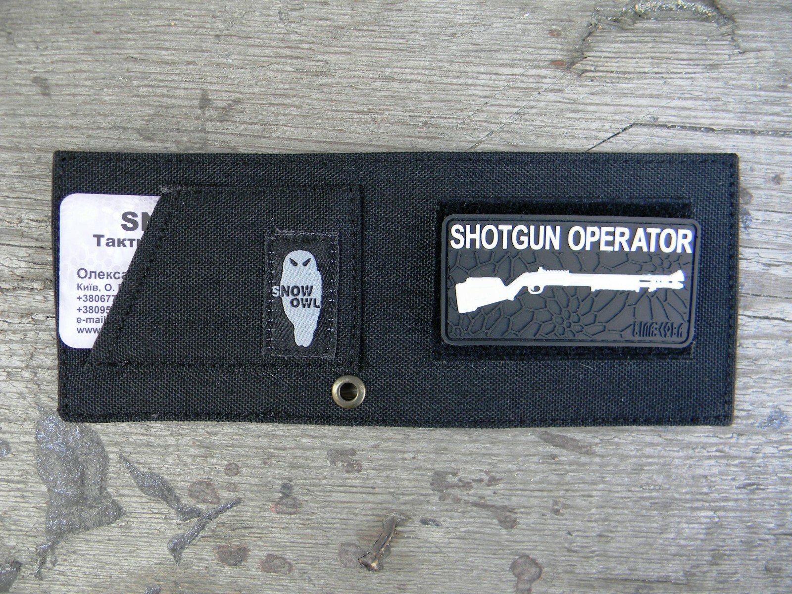 2D pvc rubber tactical morale military army patch “Shotgun operator” bk/wh | eBay