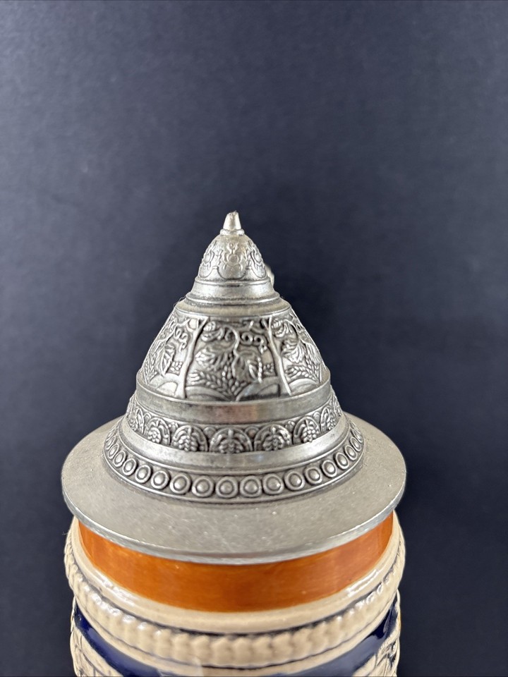 Stein, Gerz German Lidded Beer Stein | eBay