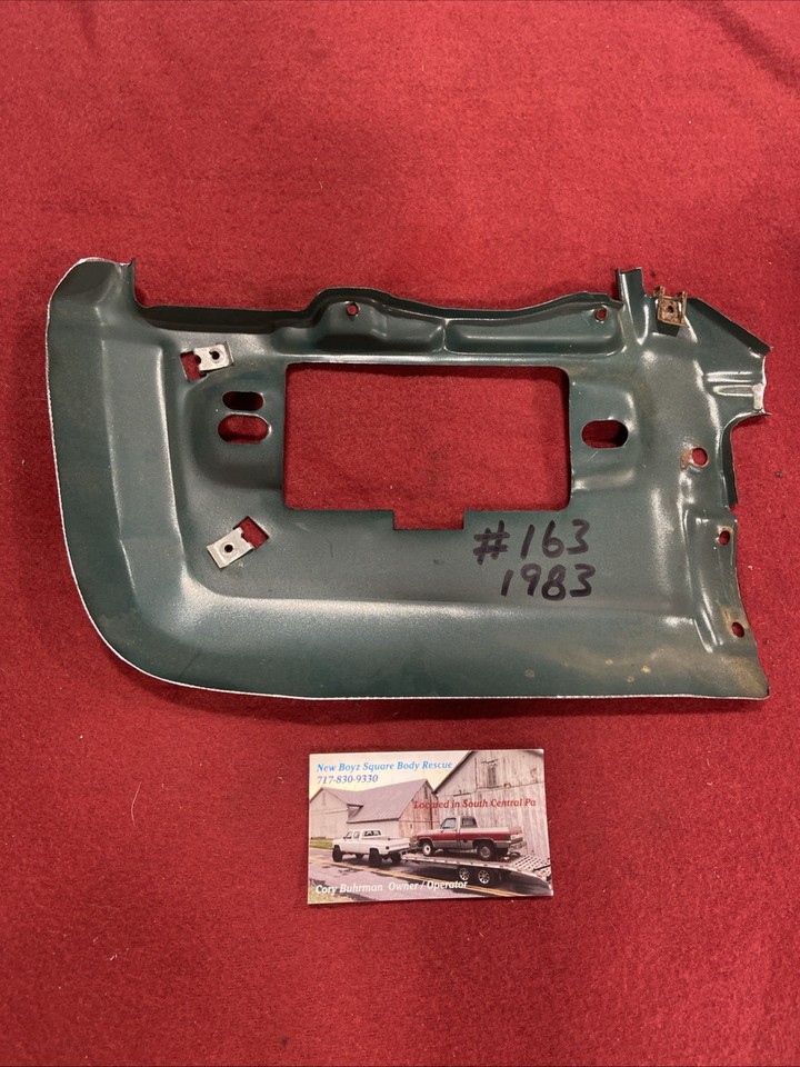 75-88 Square Body Chevy Truck,Blazer And Suburban Radio Dash Patch ...