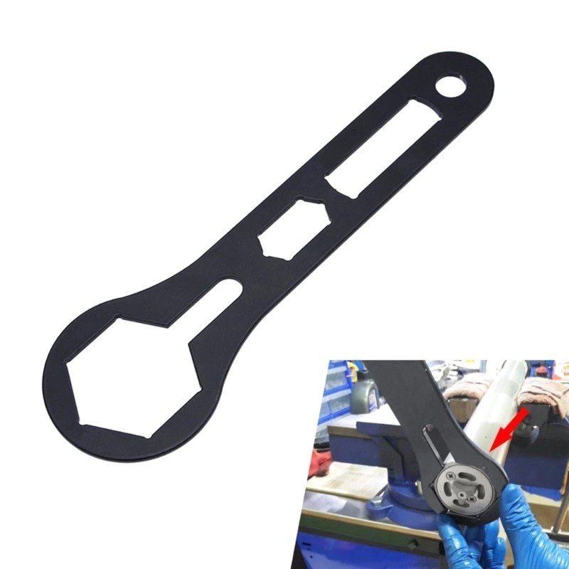 50mm Motorcycle Fork Cap Wrench Tool Motorcycle Front Shock Absorber ...