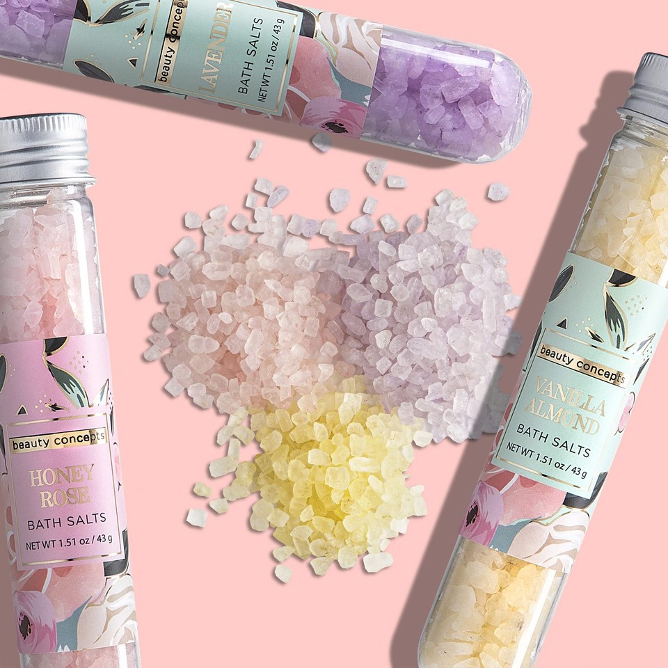 B.C. Beauty Concepts Aromatherapy Bath Salts- Epsom Salts for Soaking ...