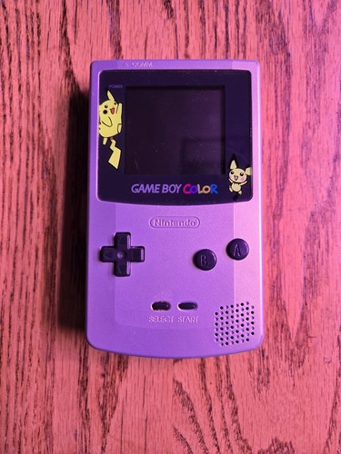 Nintendo GameBoy Color GBC Handheld System Pokemon Pikachu Gold Silver ...