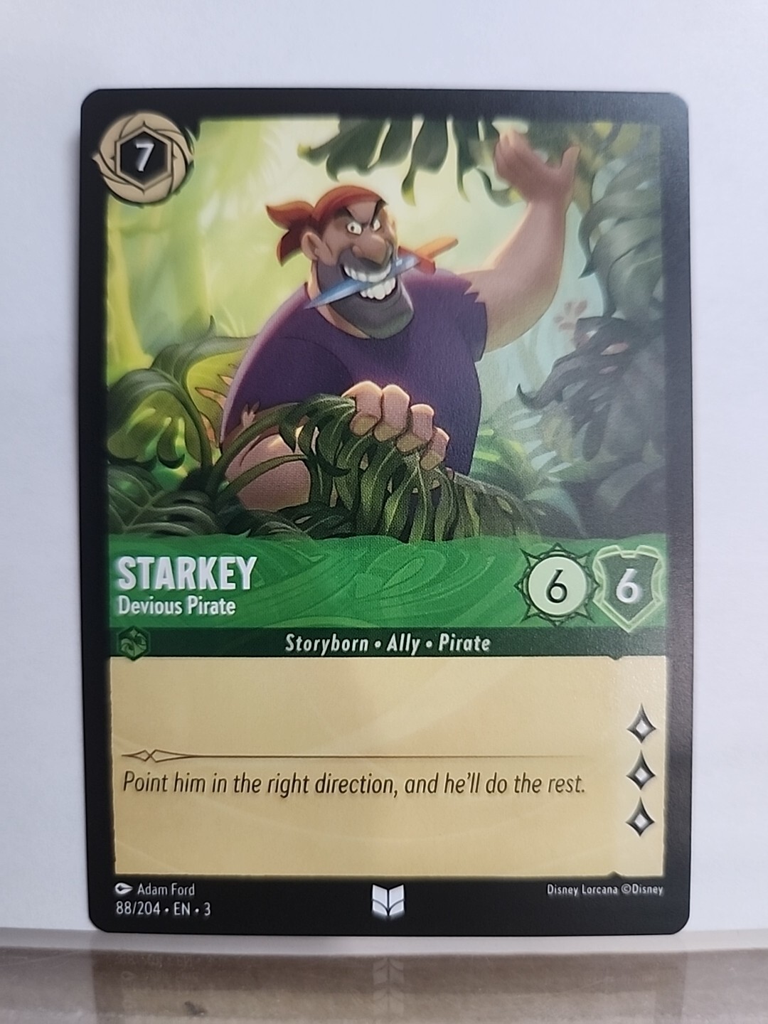 Starkey - Devious Pirate (88/204) [Into the Inklands] Lorcana | eBay