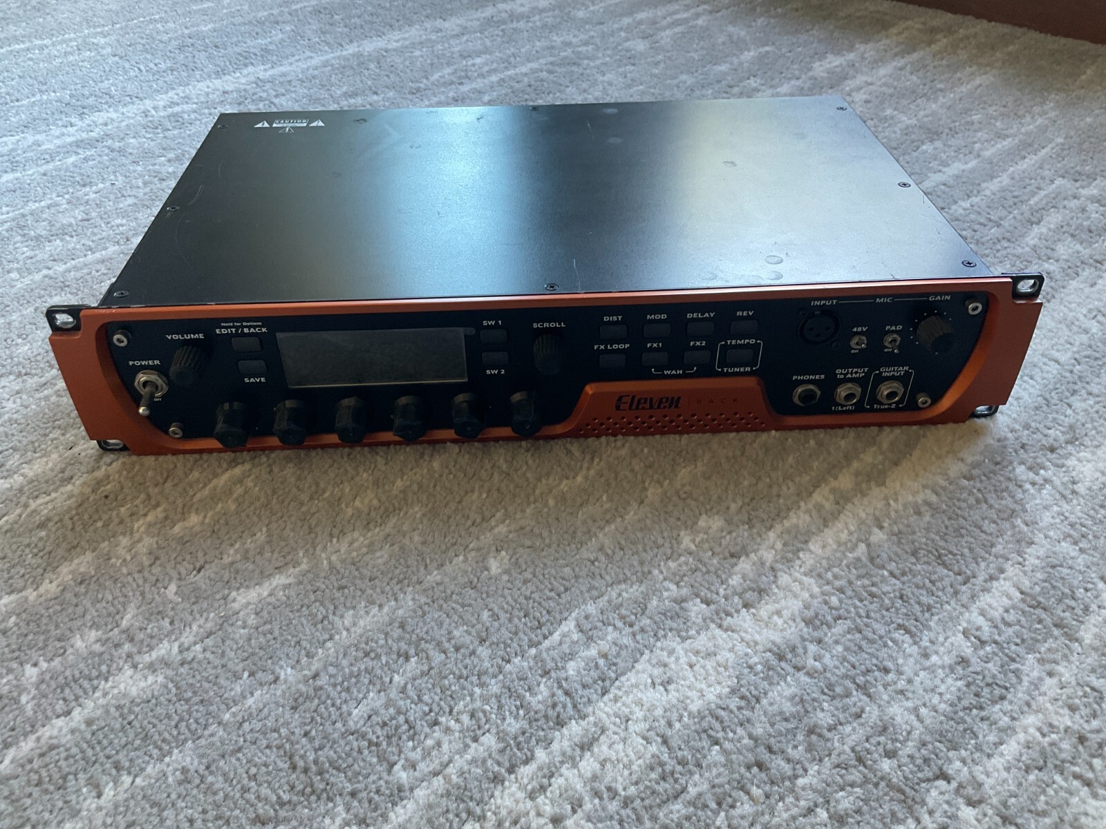 Avid Eleven Rack Guitar Effects & Audio Interface 660845664067 | eBay