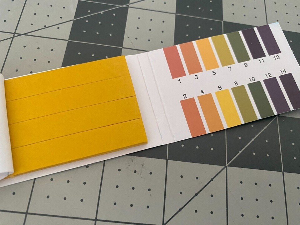 80 strips of pH 1-14 Special Indicator Paper test Lab Water Soil | eBay