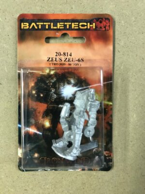 Battletech Miniatures - Zeus ZEU-6S - 20-814 - Iron Wind Metals | eBay