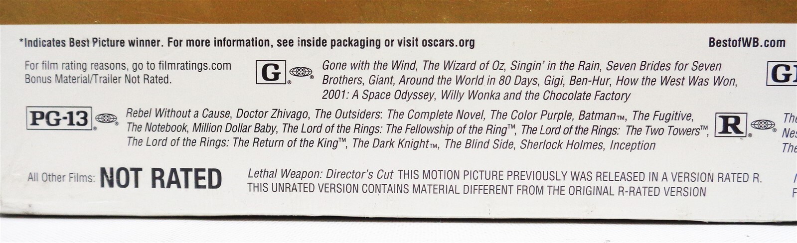 Best of Warner Bros.: 100 Film Collection (DVD, 2013, 55-Disc Set) for ...