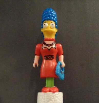 PEZ - Marge Simpson Dispenser w/ Red Dress and Purse Body Parts Hungary ...