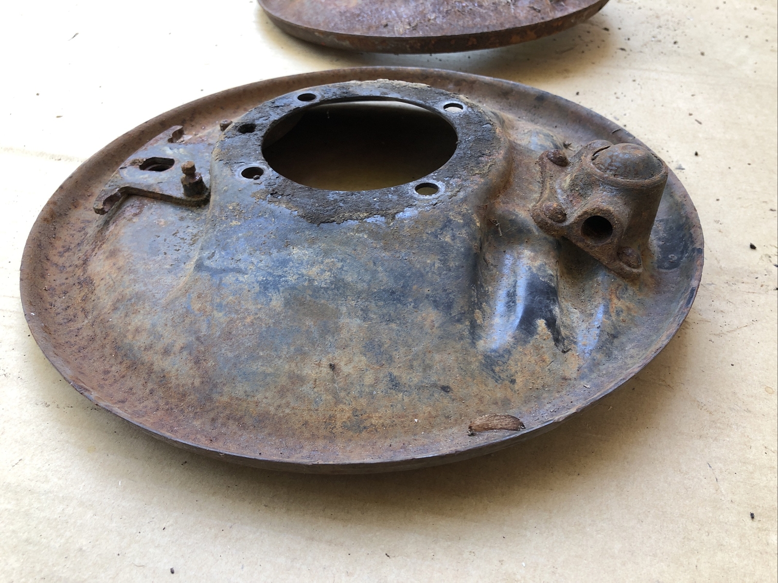 1929 1930 Model A Ford Front Backing Plates Brakes Tudor Coupe Pickup ...