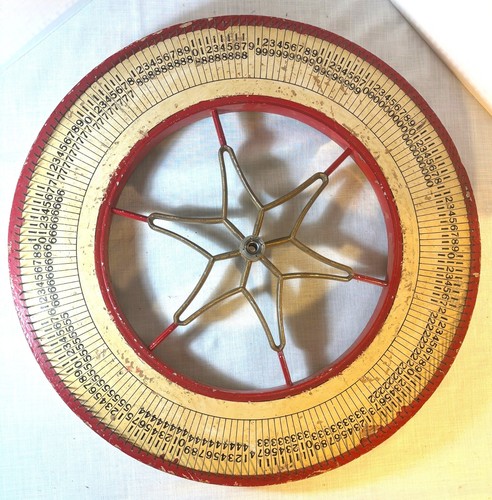 Vintage Antique Wood Carnival Gambling Wheel Game Deco Folk Art | eBay