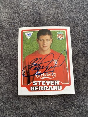 Merlin Premier League 2006 Steven Gerrard Liverpool 254 EPL 2005 Topps ...