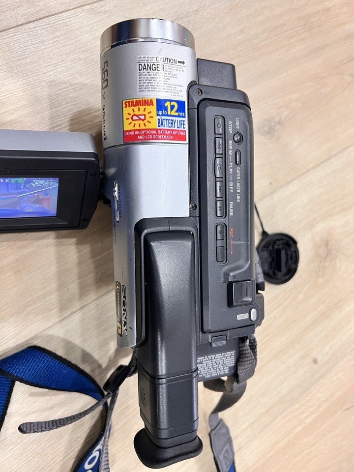 Sony Handycam DCR-TRV130 NTSC Digital8 Tape Video Camera Camcorder ...