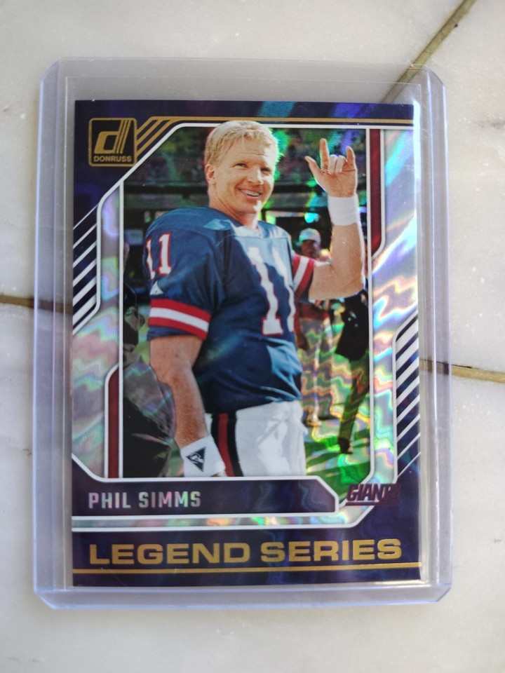 2024 Panini Donruss - Legend Series #14 Phil Simms NY Giants | eBay