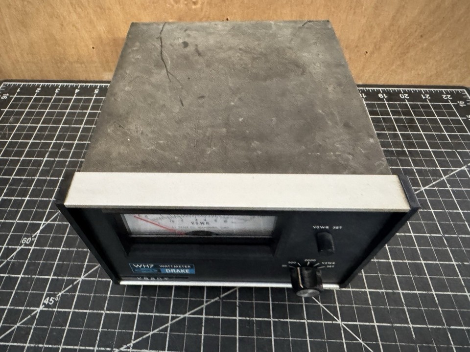 Drake WH-7 Power & SWR Meter – Matches TR-7 Line – 1kW Capacity – June ...