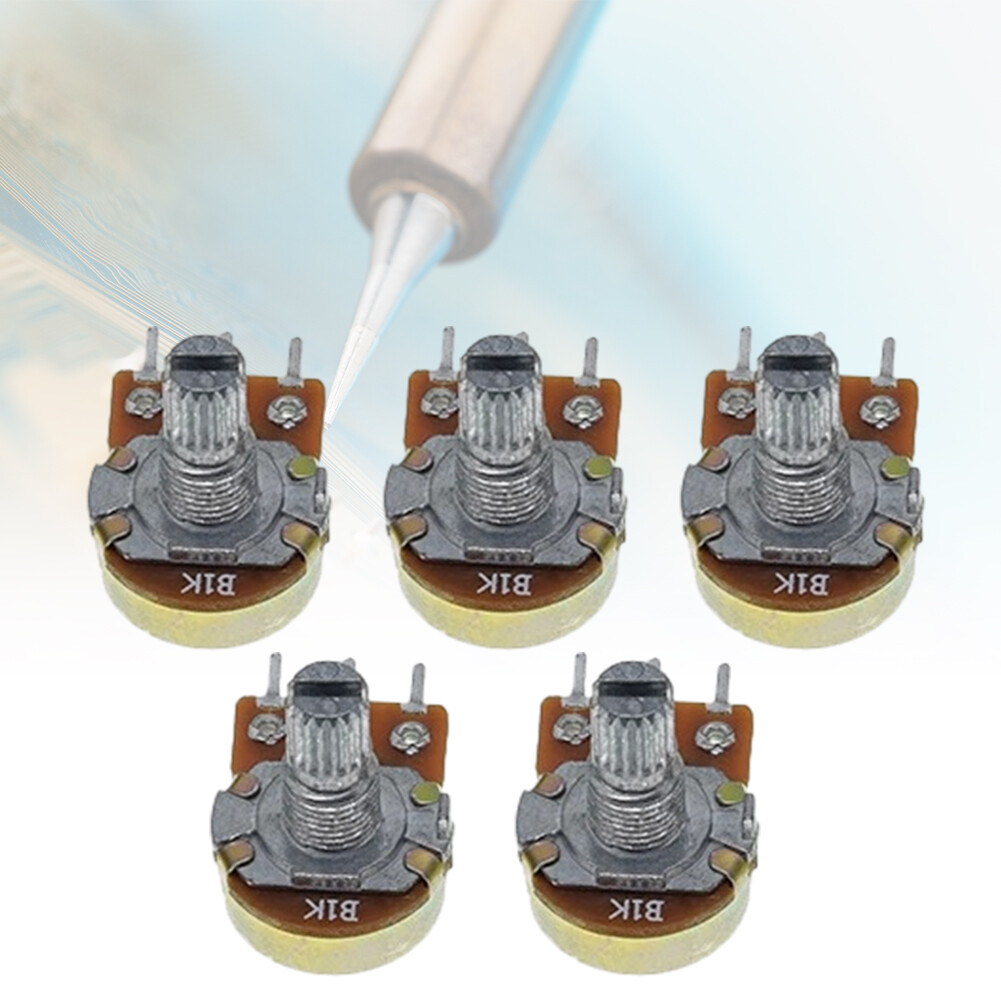 5PCS WH148 Linear Potentiometer 15mm Linear Rotary Potentiometer ...