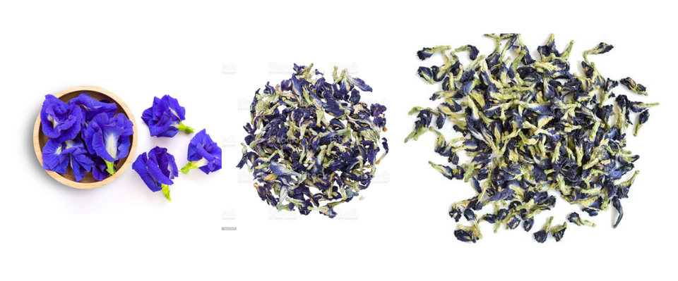 50g Clitoria Ternatea Tea Natural Dried Blue Pea Organic Drink Herbal ...