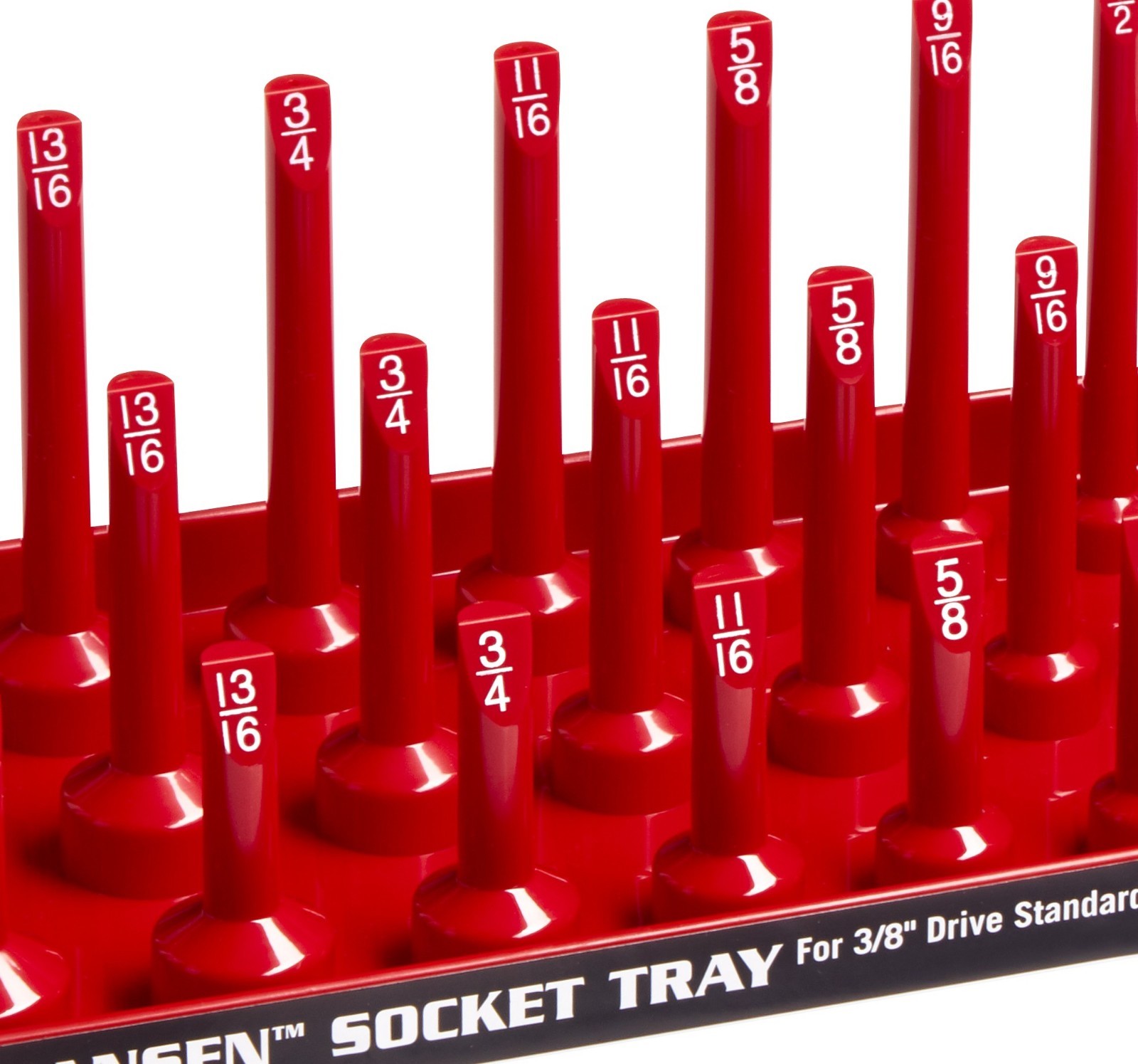 Hansen Global Hne38013 Hansen 3/8 Inch Socket Tray Organizer Holder 3 ...