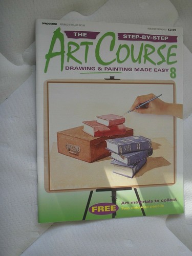 DeAgostini Step-By-Step Art Course Magazine # 8 - Drawing & Painting ...