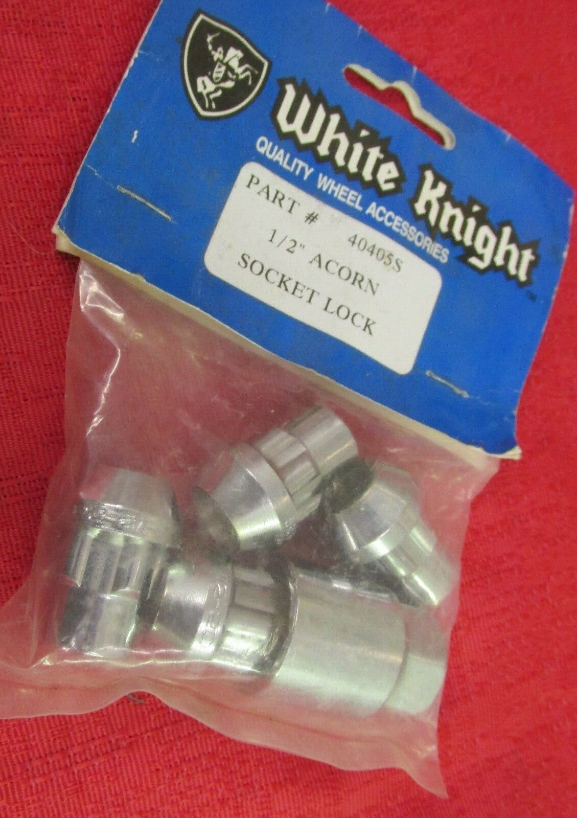 WHITE KNIGHT PART # 40405S WHEEL LOCKS ACORN 1/2 " WHEEL STUD | eBay